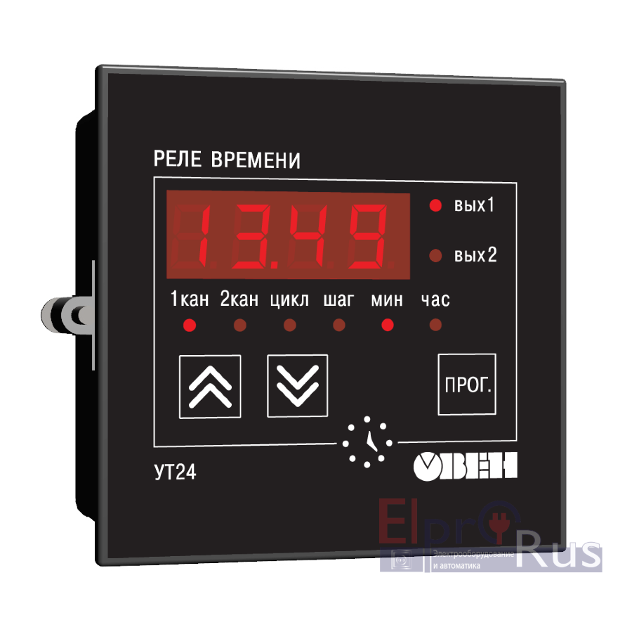 УТ24-Щ1.Р Овен универсальное двухканальное реле времени - цена 7 897,20 ...