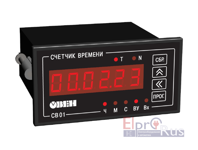 СВ01-220.Щ2.Р.RS Овен счетчик времени наработки - цена 7 руб., купить в ...